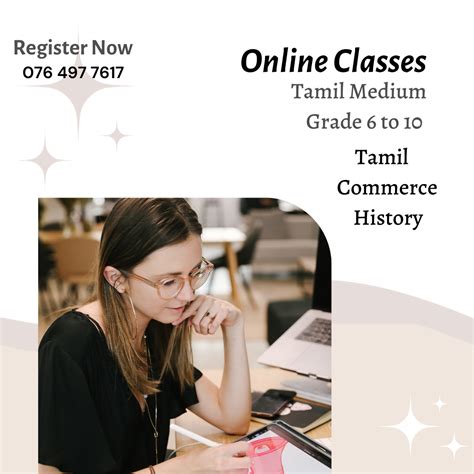 Tamil Medium Online Classes Ol Grade 6 11 Online
