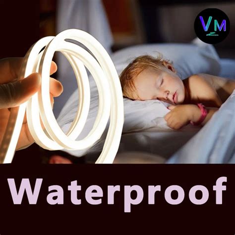 Led Strip Light 5m Neon Light 12v Ip67 Waterproof Led Per 25cm