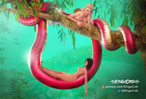 Rule 34 2girls Azelle Azelle Kingocrsh Black Hair Blonde Hair Huge