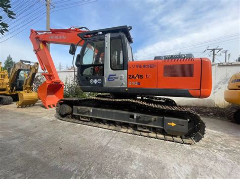 Hitachi Zx210 Used Excavator Earth Moving Machine Bagger Digger