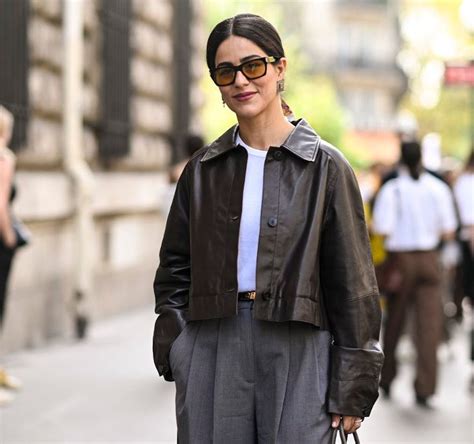 Cómo Llevar La Chaqueta De Cuero En Looks De Otoño