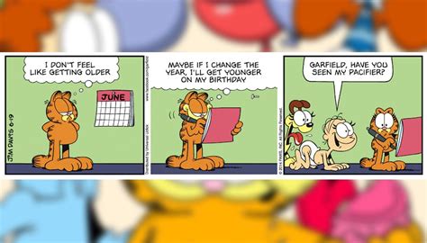 10 Funniest Garfield Comics Celebrating His Birthday