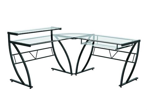 Glass Desk Glass Corner Desk