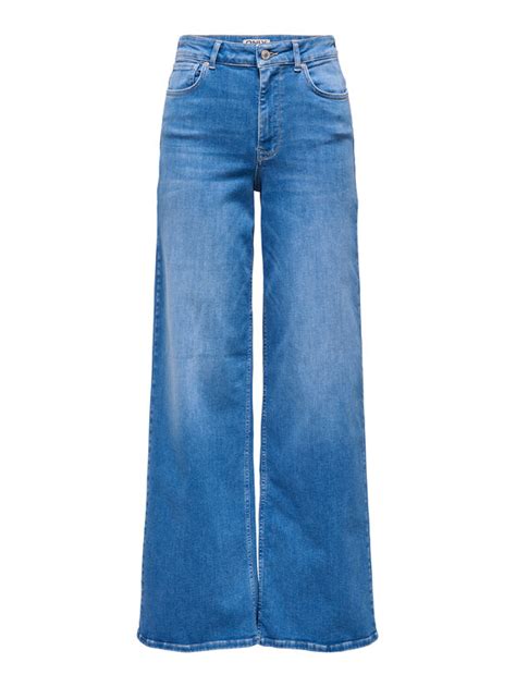 Only Jeans Madison 15363267 Blau Wide Leg Modivo De