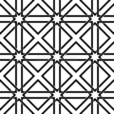 Set Of Geometry Seamless Pattern Background Icon Logo Tattoo Stock