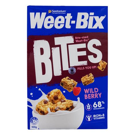 Sanitarium Weet Bix Bites Wild Berry 500 G Online At Best Price Lulu Uae