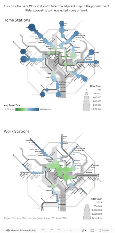 These Interactive Maps Show How And Where People Travel On Metro