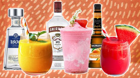 How To Make Smoothie Cocktails With Liquors
