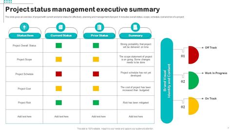 Project Management Executive Summary Powerpoint Ppt Template Bundles
