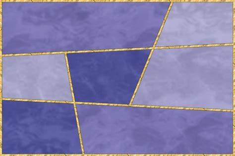 현대 모자이크 인레이 스테인드 글라스 스타일로 일러스트레이션 아르 데코 배경 기하학적 패턴 대리석 질감과 황금 인공 석조 구조