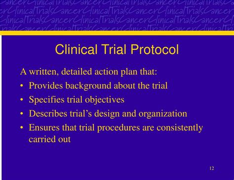 Ppt Cancer Clinical Trials Powerpoint Presentation Free Download