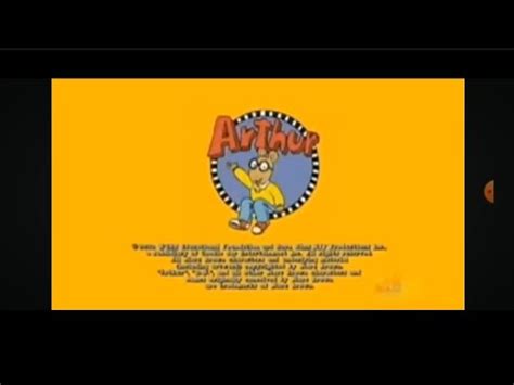 Arthur End Credits Season 14 2009 Youtube