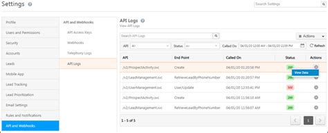 Error Handling Api Docs Leadsquared
