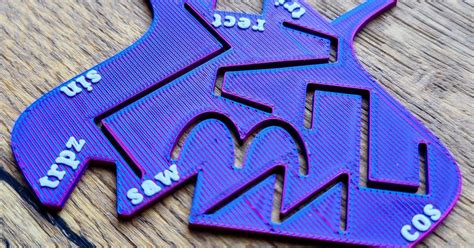 Periodic Signals Drawing Template V2 By Cornycruncher Download Free Stl Model