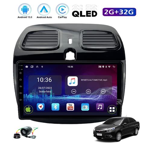 Kit Central Multimidia 9 Polegadas Android Fiat Grand Siena 2012 A 2021