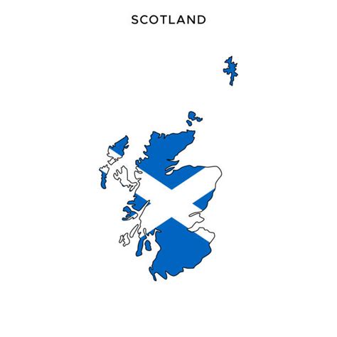 1000 Design Flag Map Of Scotland Stock Illustrations Royalty Free