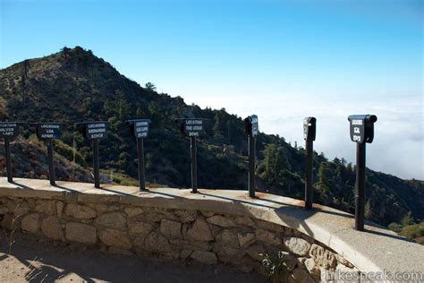 Inspiration Point And Mount Lowe Trail Camp La Hikespeak