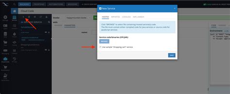 cloud code there are no registered services add one now import wsdl