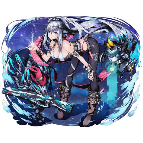 Ucmm Namari Divine Gate Divine Gate Silver Hair Official Art 10s