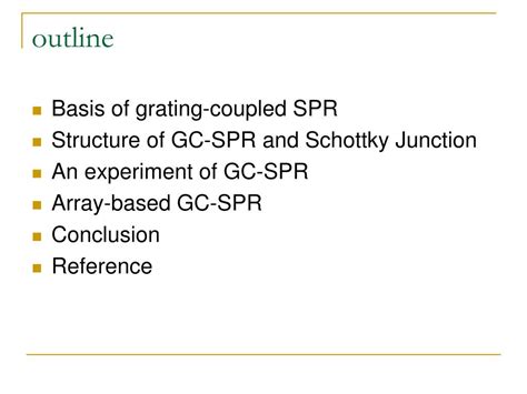 Ppt Grating Coupled Spr For Rapid Label Free Array Based Sensing Powerpoint Presentation