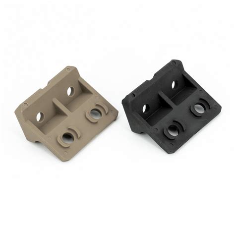 Tmc Mlok Offset Picatinny Mount M Lok Rail Slots 20mm Ris Slot For Flashlight Or Laser Made By Nylon