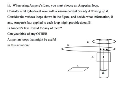 solved when using ampere s law you must choose an amperian
