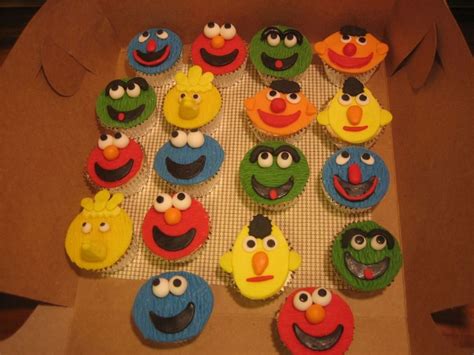 Sesame Street Cupcakes