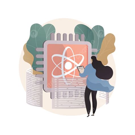 Quantum Vector Design Images Quantum Computing Abstract Concept Vector Illustration Vector