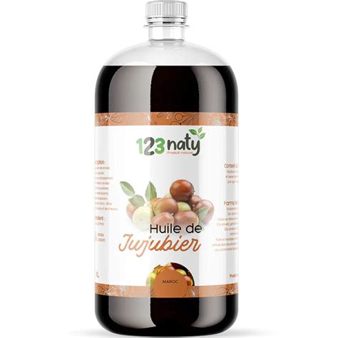 1l Huile De Jujubier Sidr 100 Naturelle Soin Cheveux And Peau 123naty