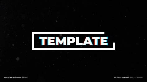 Glitch Text Animation Premiere Pro Titles Ft Amplitude And Autoscale