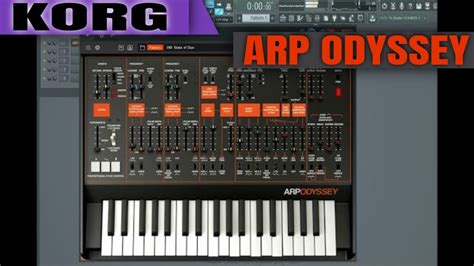 Korg Arp Odyssey Vst The Legendary Analog Synthesizer Youtube