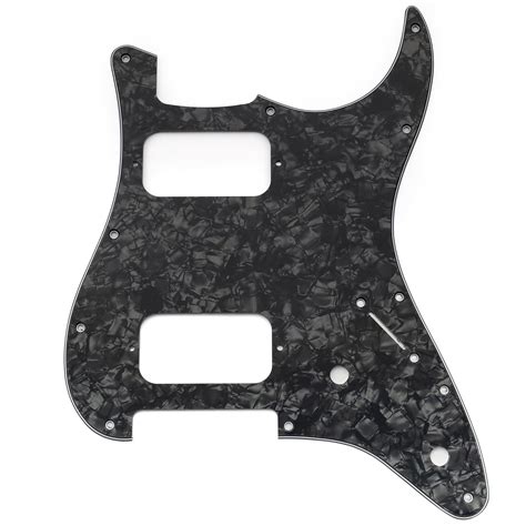 Musiclily Pro 11 Holes St Hh Guitar Pickguard With Round Corner
