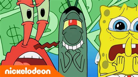 Bob Esponja ¡el Balde De Carnada Contra El Crustáceo Cascarudo