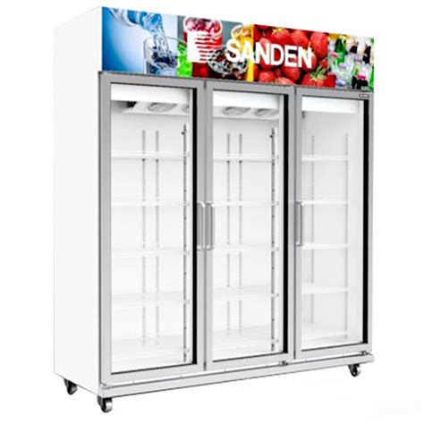 Sanden Intercool Showcase Cooler Inverter 3 Doors 1526 Liters Oem 1805i Freeship Sg