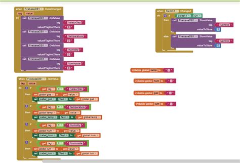 How Can I Sending My Parametrs From Firebase To My Application App Inventor Mit App Inventor