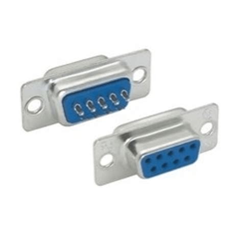 Db9 D Sub 25 Pin Female Crimp Pin Connector Assembly Solder Type Cup