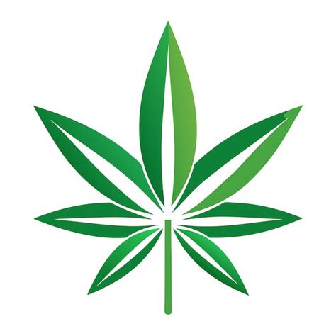 Weed Logo Vector Premium Ai Generated Vector