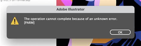 Illustrator Error Adobe Community