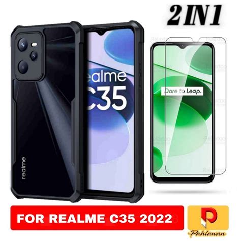 Package 2 Inc 1 Case Realme C35narzo 50a Prime 2022 New Edition