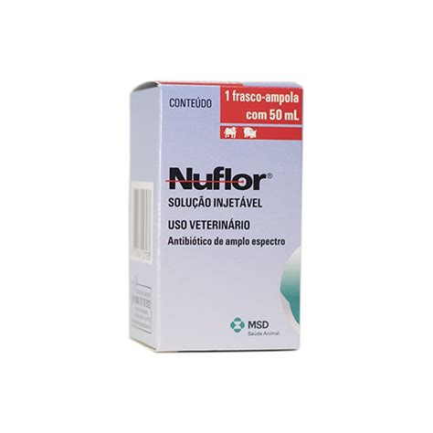 Nuflor Injetável Msd 50ml Alvorada