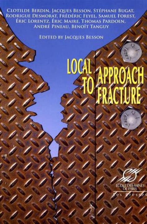local approach to fracture besson 9782385424329 cultura