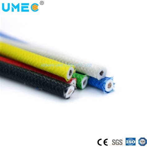 High Temperature Fibreglass And Polyester Braided Cable Thermocouple Wire