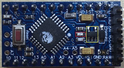 Arduino Pro Mini Lowpower Mod Björns Techblog