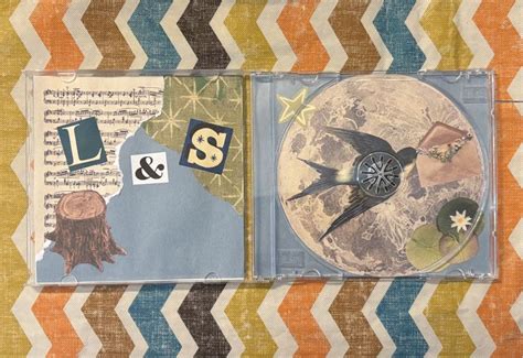 Burn Cd Custom Cd Mixtape Cover Jewel Case Scrapbook Craft Art Artist