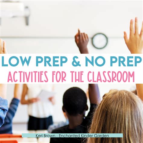 3 Low Prep And No Prep Activities For Skill Review In The Classroom