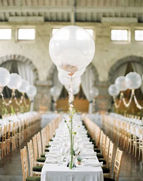 Wedding Centerpieces Balloons 60 Photos