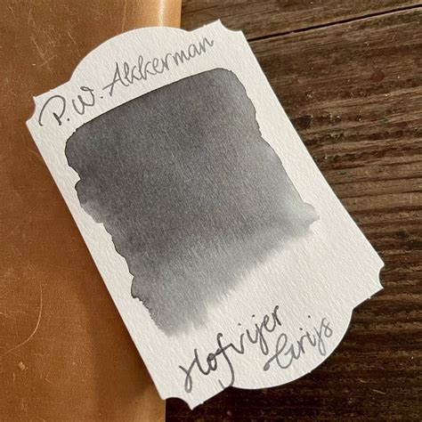 Akkerman Inks Unique Bottle Design Galen Leather