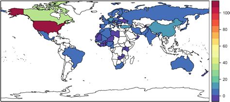 Lyme Disease World Map