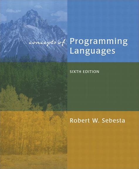 Concepts Of Programming Languages Sebesta Rusaqro