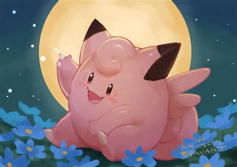 Clefairy Pokemon Drawn By Kikuyoshitracco Danbooru